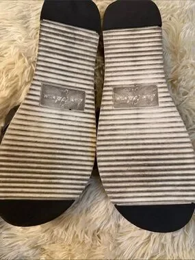 Sam Edelman | Shoes | Sam Edelman Black Woven Slide Sandals | Poshmark
